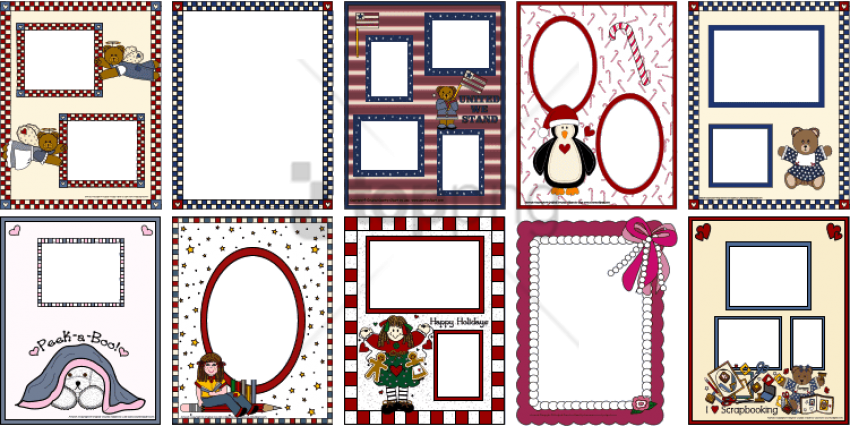 Seriously Printable Scrapbook Borders And Frames 2954 - Scrapbook ...