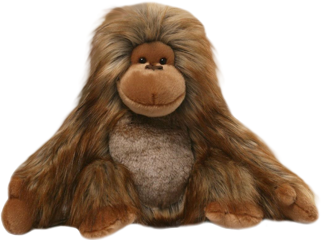 Download Gund - Monkey Plush Toy (marley) PNG Image with No Background ...