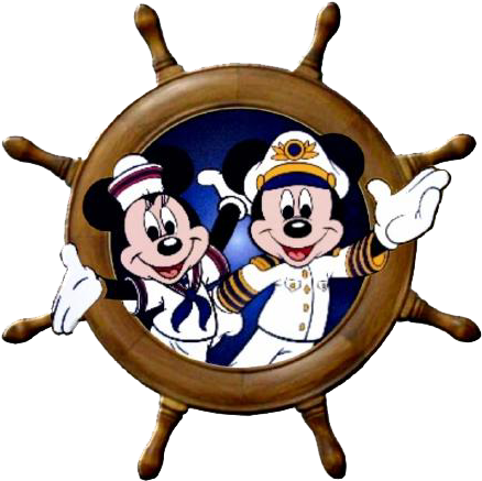Download Mickey Mouse Clipart Captain - Ship Wheel PNG Image with No ...
