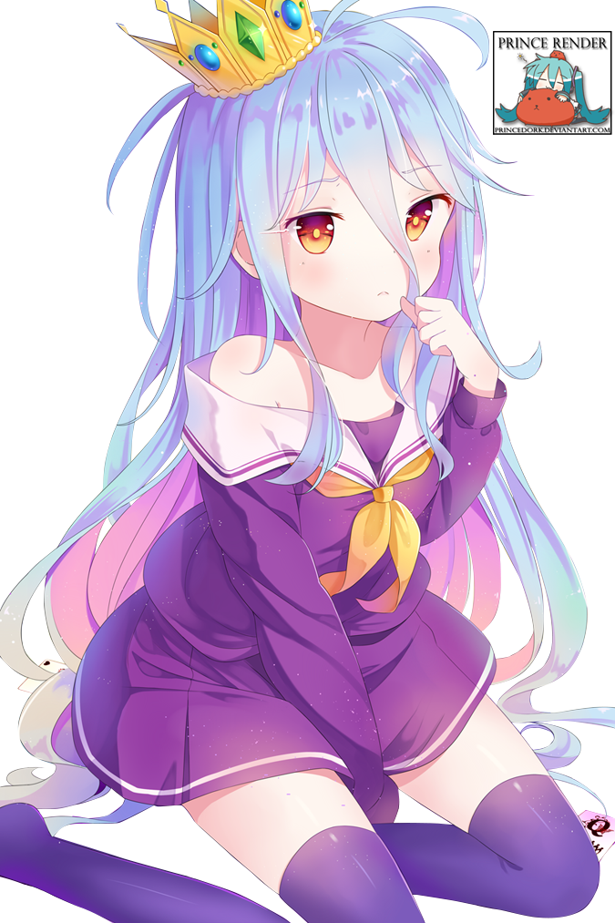 Download Shiro No Game No Life Fanart PNG Image with No Background ...