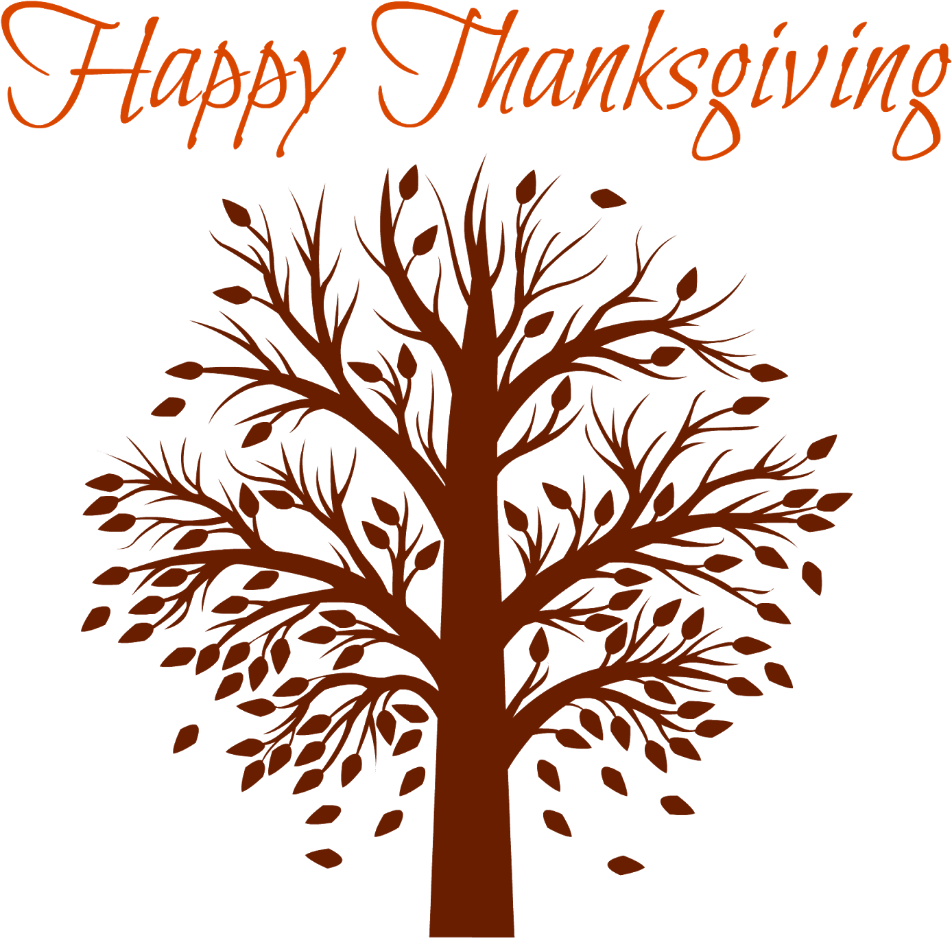 Download Happy Thanksgiving Png Download - Fall Printable PNG Image ...