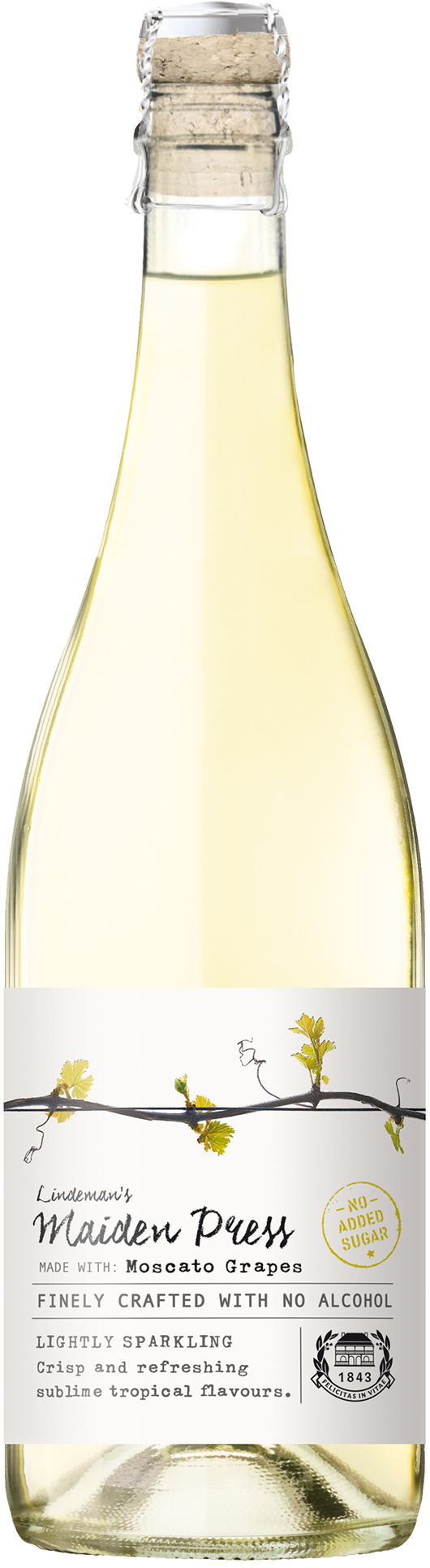Download Lindeman's Maiden Press Sparkling Moscato PNG Image with No ...