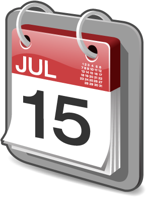 Download Icon Calendar Red And White - Calendar 3d Icon Png PNG Image ...