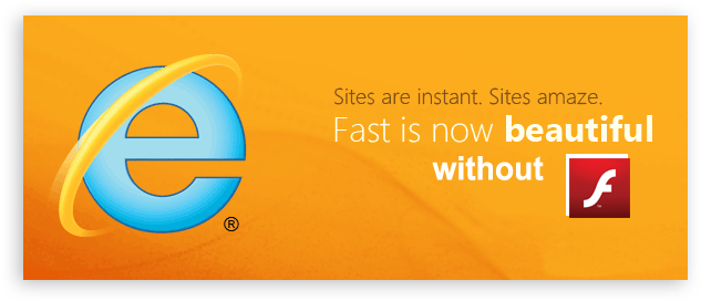 Download Internet Explorer 10 Ditches Flash - Adobe Flash Player PNG ...