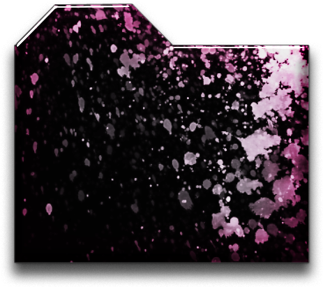 Download Black And Pink Folder Icons - Icon PNG Image with No ...