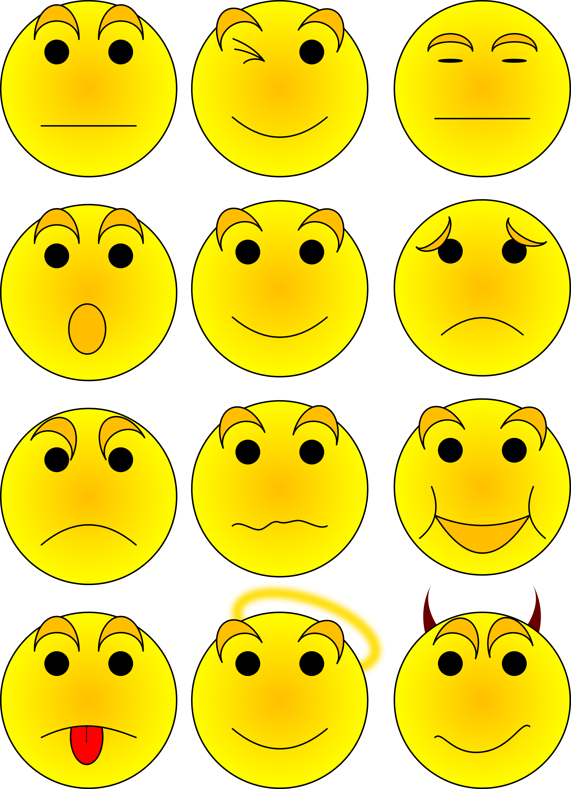 Jpgpngsvg - Free Facial Expressions Clipart - Free Transparent PNG ...