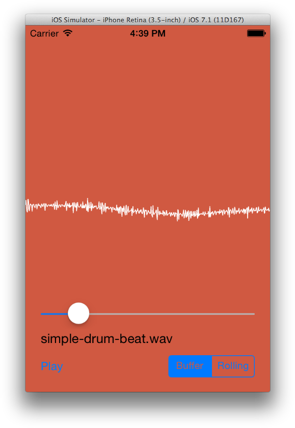 Download Enter Image Description Here - Play Waveform Audio On Iphone PNG Image with No ...