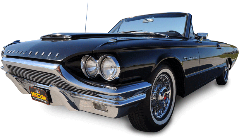 Download 1964 Thunderbird Roa - Thunderbird Blue Car Transparent ...