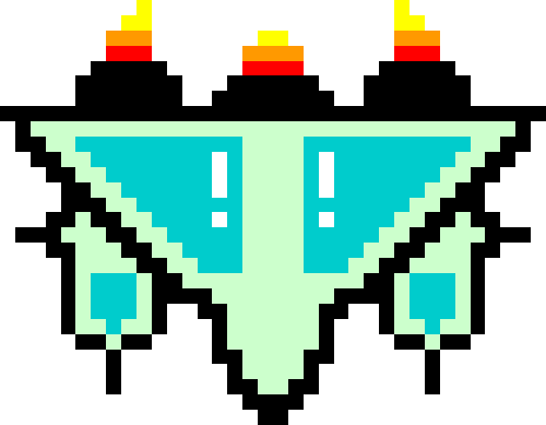 Preview - Spaceship Pixel Art Png - Free Transparent PNG Download - PNGkey