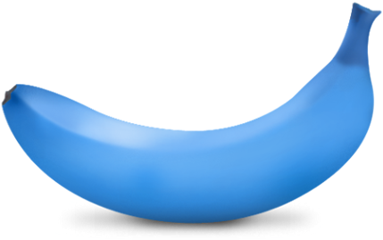 Banana Blue - Blue Banana Png - Free Transparent PNG Download - PNGkey