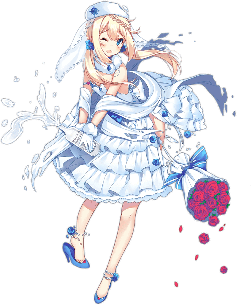 Download Damaged - Girls Frontline Lily White Vows PNG Image with No ...