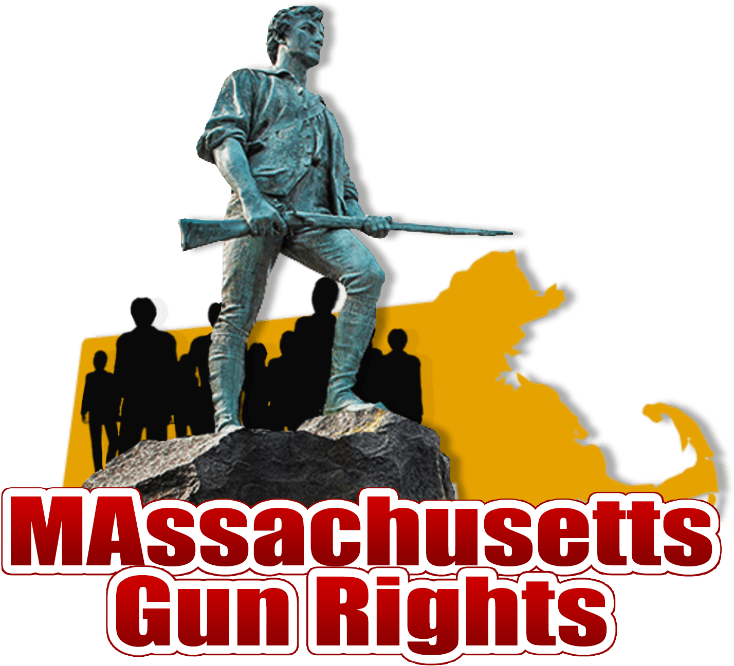 Download Mass Gun Rights Logo - Massachusetts PNG Image with No ...