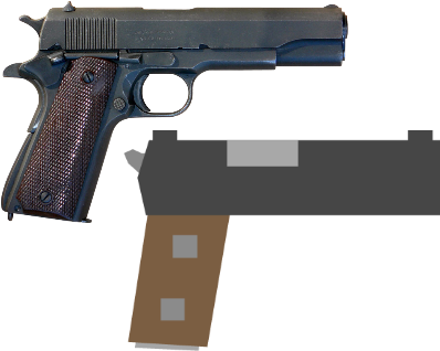 Download Colt-m1911a1 - Unturned Colt PNG Image with No Background ...