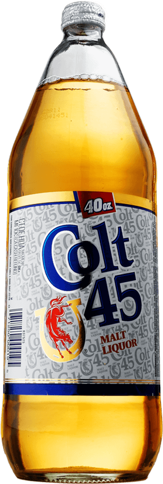 Download Colt - Colt 45 Malt Liquor - 40 Fl Oz PNG Image with No ...