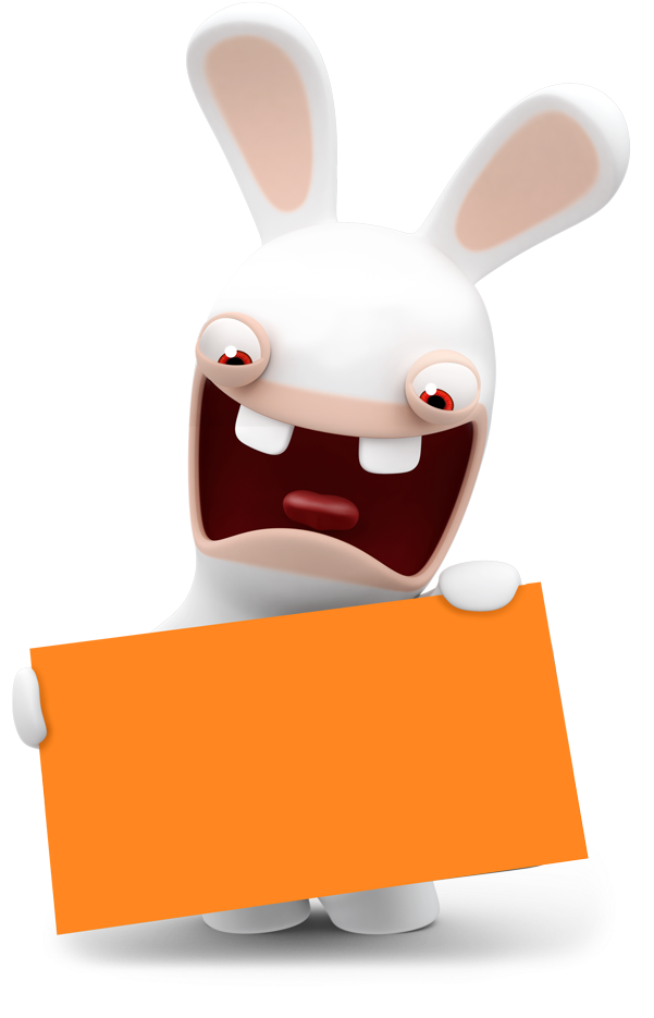 Download Hero - Lapin Cretin Pancarte PNG Image with No Background ...