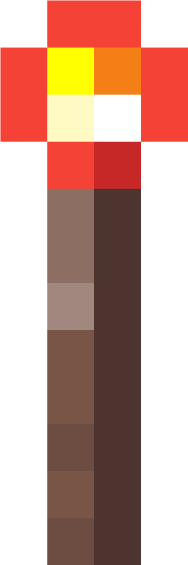 Download Redstone Torch PNG Image with No Background - PNGkey.com