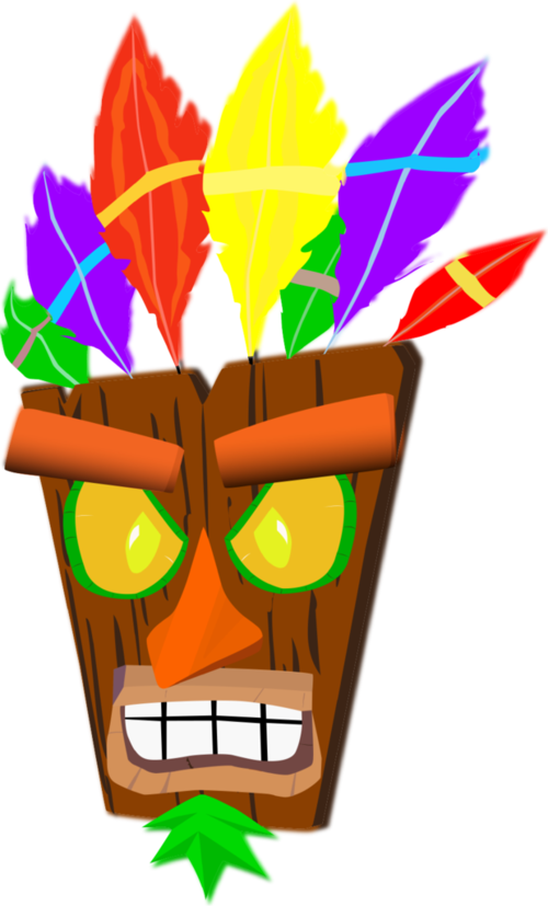 Download Most Popular Tags For - Crash Bandicoot Mask Png PNG Image ...