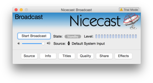 Nicecast Main Window - Raspberry Icecast - Free Transparent PNG ...
