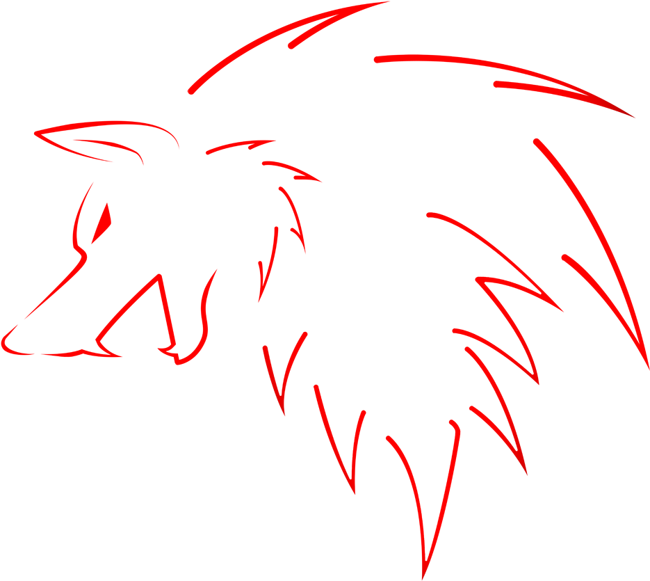 Red Wolf Logo - Free Transparent PNG Download - PNGkey