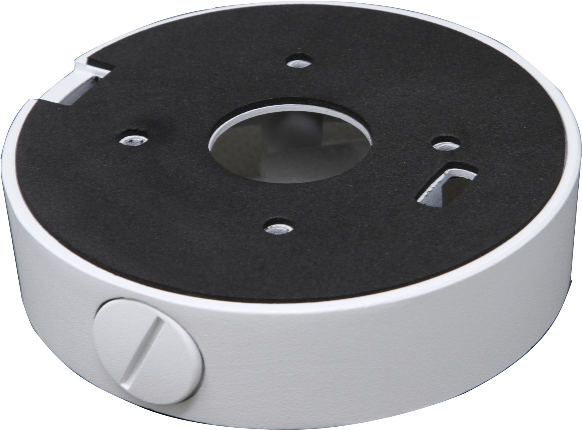 White Junction Box/mounting Base For Hikvision Turret - Hikvision Ds ...