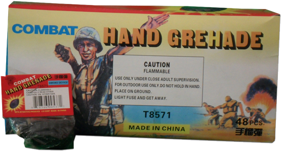 Download Smoke Grenade Jumbo - Packaging And Labeling PNG Image with No ...