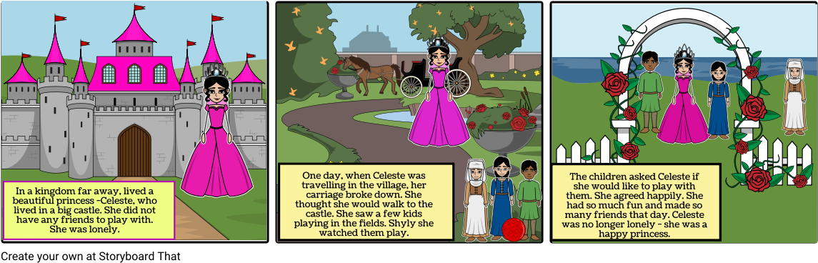 Download The Lonely Princess - Cartoon PNG Image with No Background ...