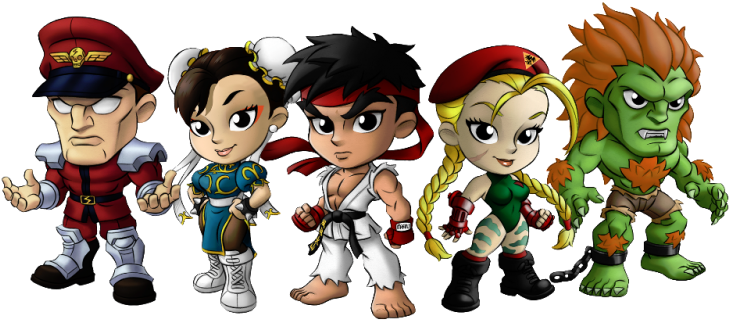 Download Capcom And Cryptozoic - Street Fighter Blind Box PNG Image ...