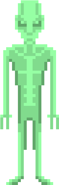 Download 8bit Alien - 8bit. PNG Image with No Background - PNGkey.com