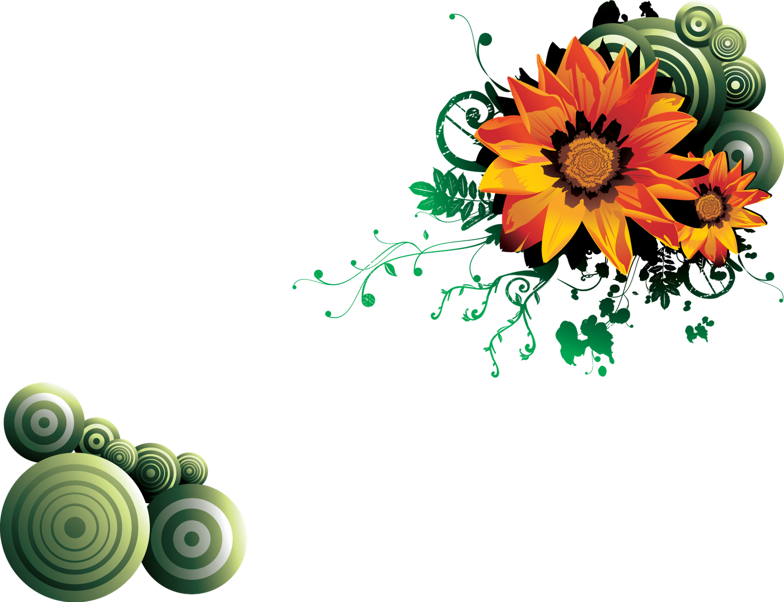 Download Flower Vectors Various - Vector Flower PNG Image with No ...