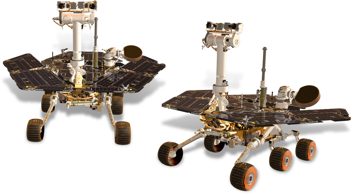 Mars Rovers Opportunity And Spirit - Mars Rover Opportunity Png - Free ...