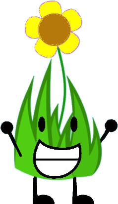 Flower Grassy Sunflower - Bfdi The Battle In Space Intro - Free ...