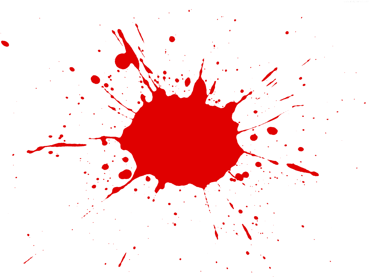 Red Paint Splatter Vector