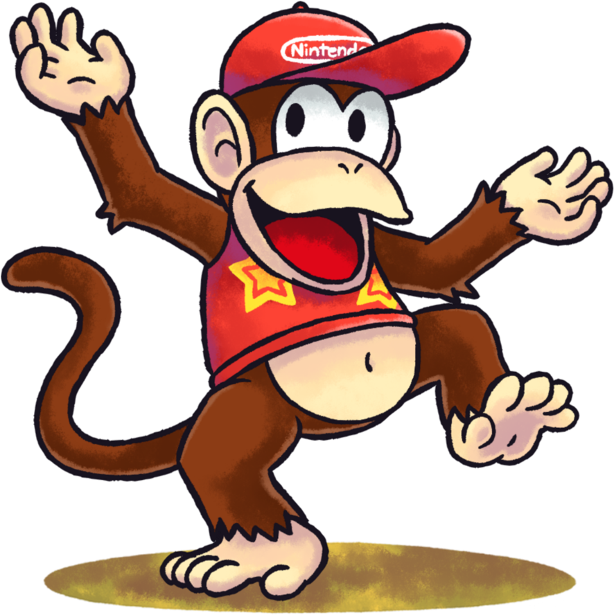 Download Mario Luigi Style Diddy Kong Master Rainbow On Deviantart ...