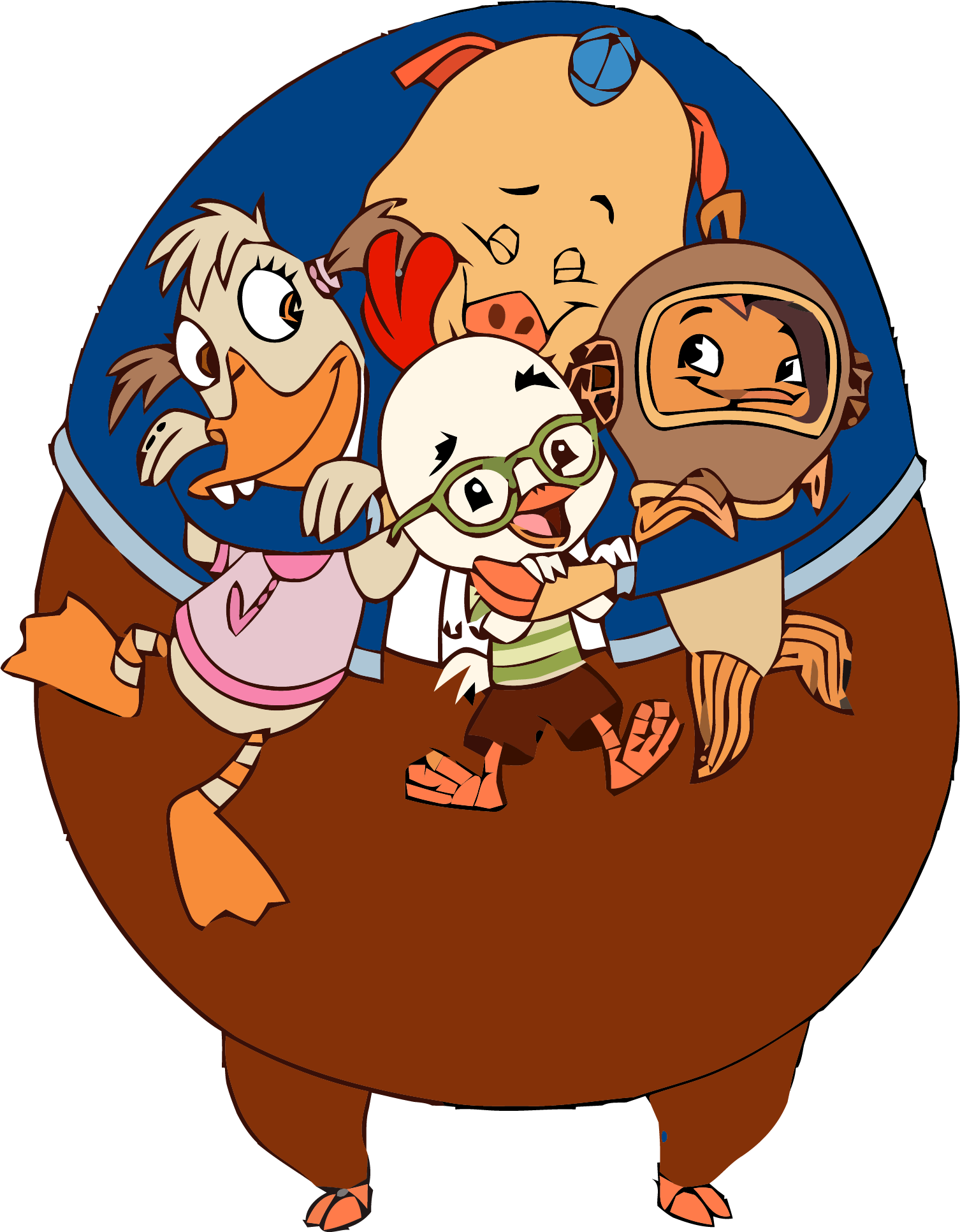 Download Chicken Little Friends Clipart Png - Chicken Little PNG Image ...