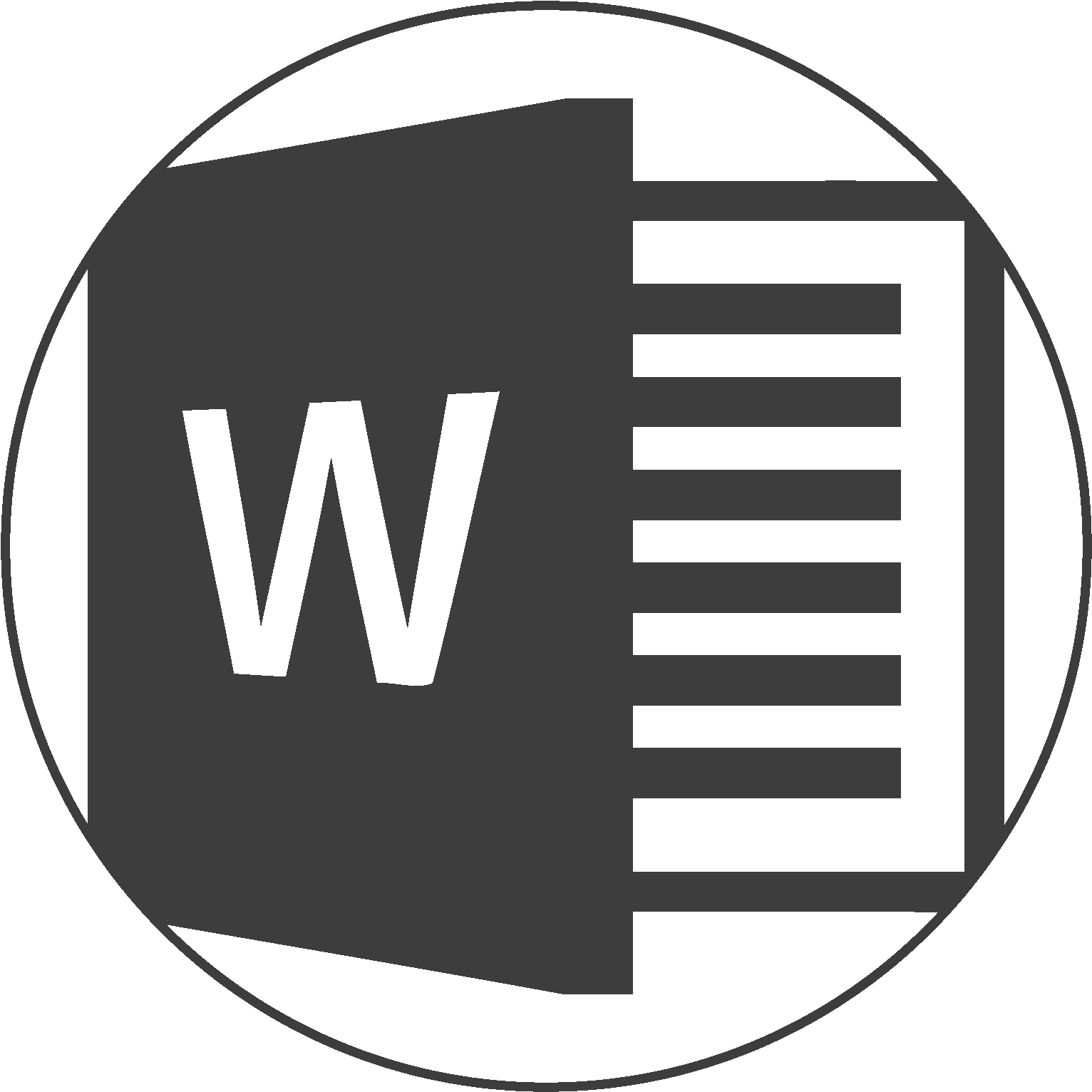 Microsoft - Ms Word Logo Clip Art - Free Transparent PNG Download - PNGkey