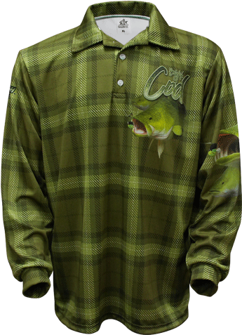 Download Plaid Cod - Murray Cod Fishing Shirts PNG Image with No ...