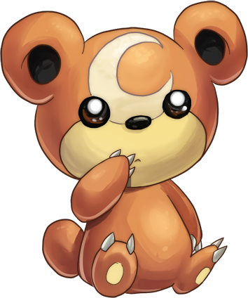 Download Top 10 Cutest Pokémon - Teddiursa Pokemon PNG Image with No ...