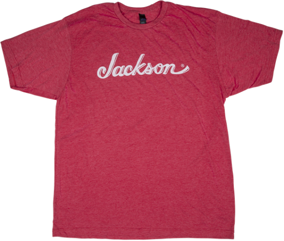 Download Jackson Logo Tee Shirt Heathered Red Xxl - Jackson Guitars PNG ...