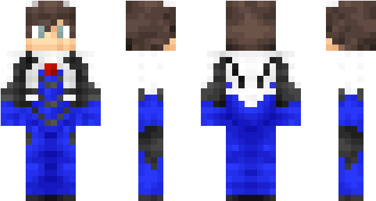 Download Minecraft Skin Shinji - Vikkstar123 Skin PNG Image with No ...