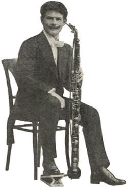 Download Musician Playing The Heckelphon Clarinet - Clarinet PNG Image ...