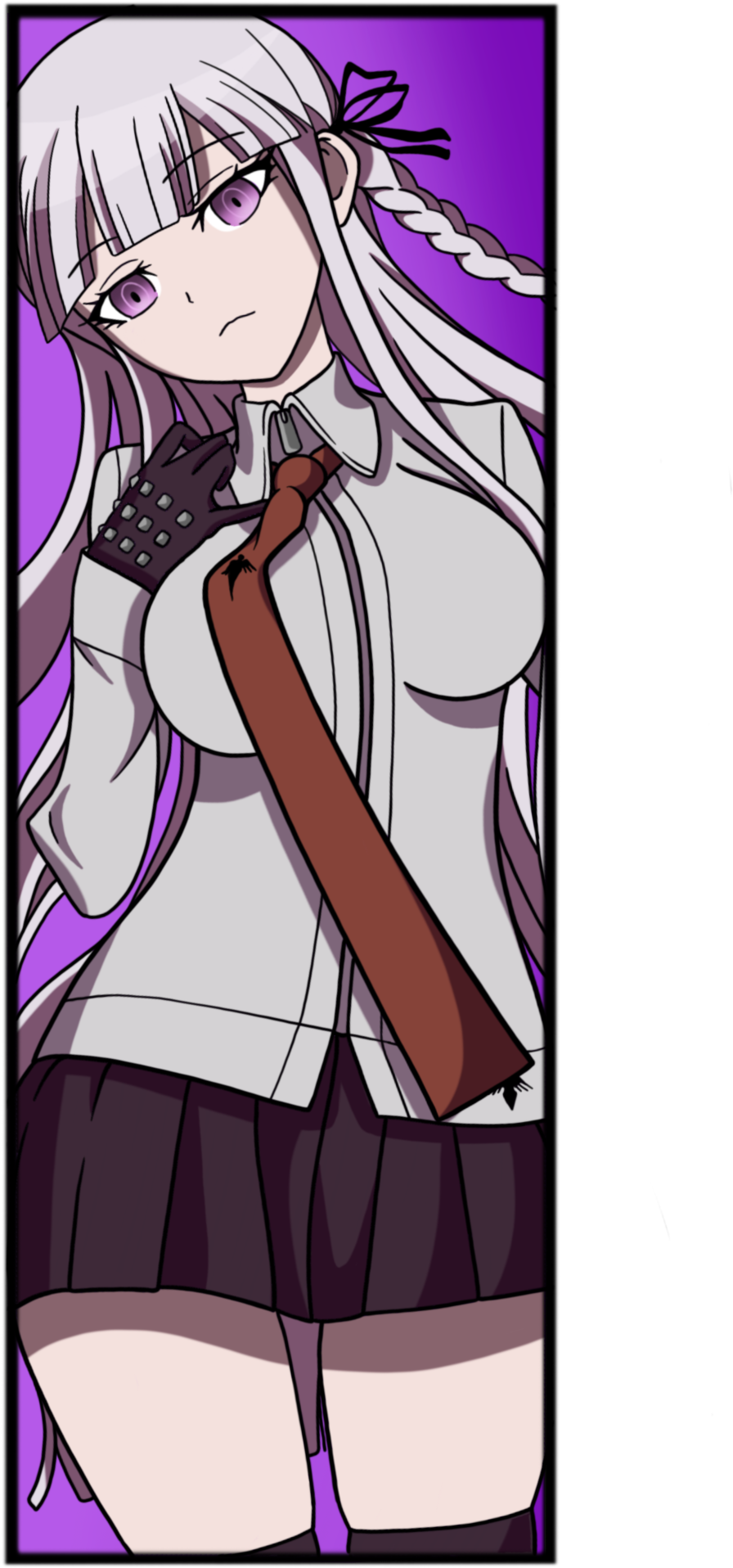 Thicc Kyoko - Cartoon - Free Transparent PNG Download - PNGkey