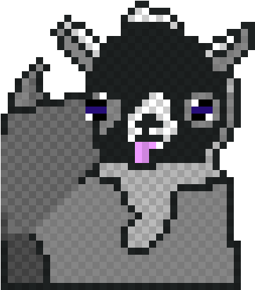 Baby Pygmy Goat - Baby Goat Pixel Art - Free Transparent PNG Download ...