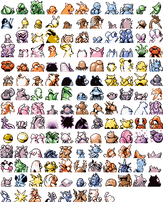 Pokemon 150 Sprites - Free Transparent PNG Download - PNGkey