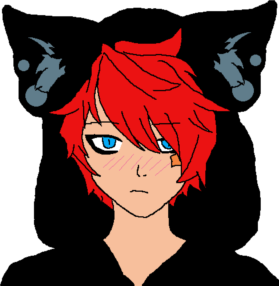 Download Blushing Catboy - Aphmau And Aaron Anime PNG Image with No ...