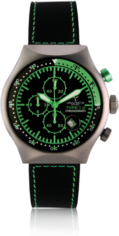 Download Avio Milano Watch - Avio Milano Avi 45 Mm Tp Green Mens Black ...