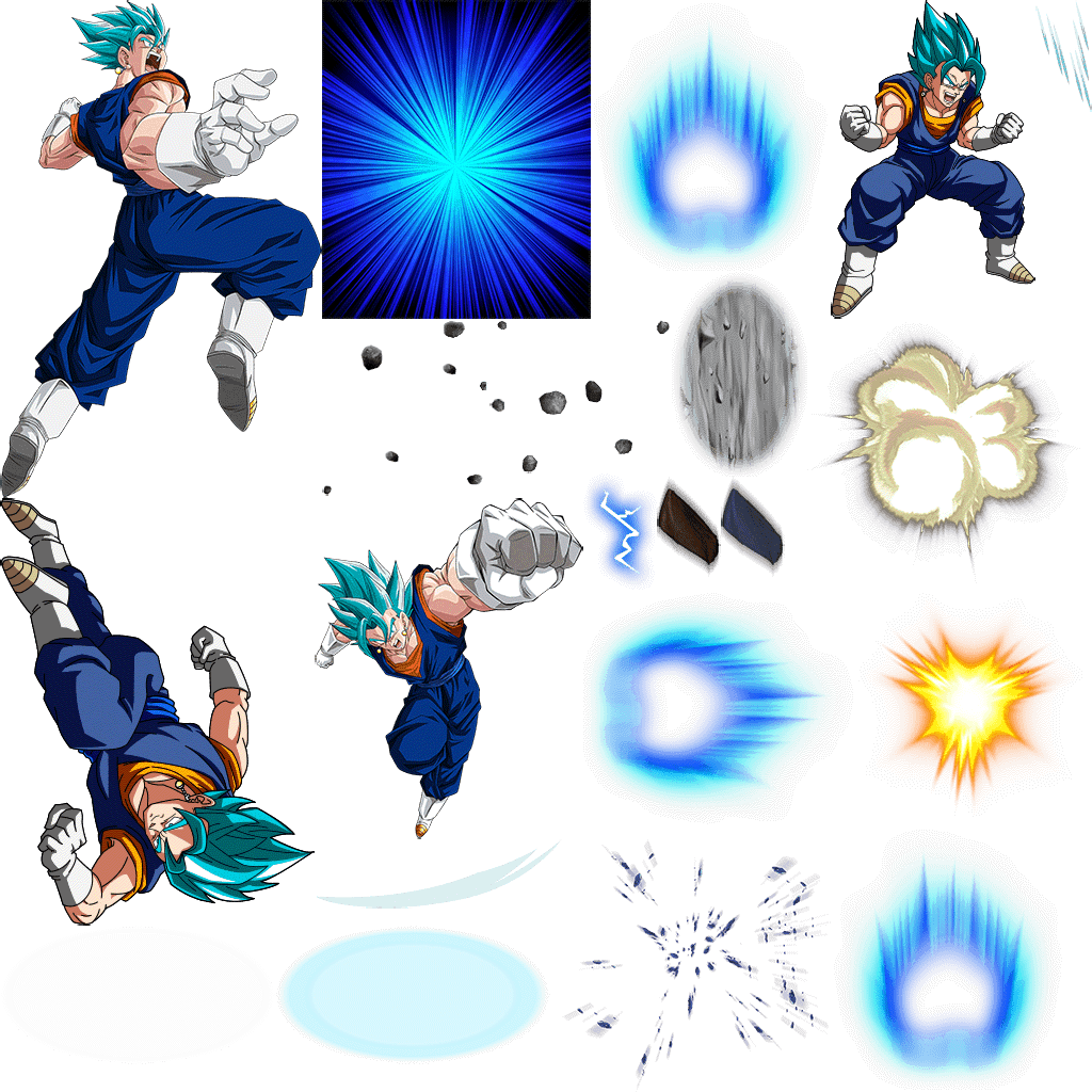 Download Lr Vegito Blue / Super Attack Graphics Preview - Graphic ...