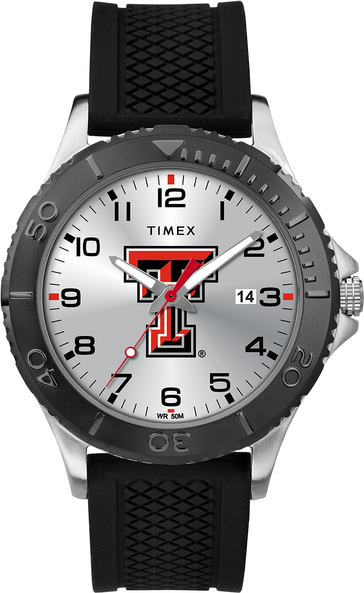 Download Gamer Black Texas Tech Red Raiders - Timex Men's Quartz Watch ...