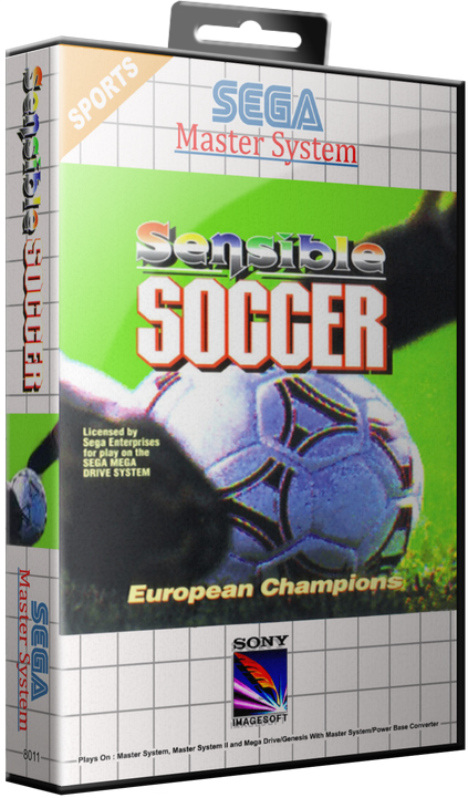 Download Sega Master System 3d Box Art By Retrokenesis - Sensible ...