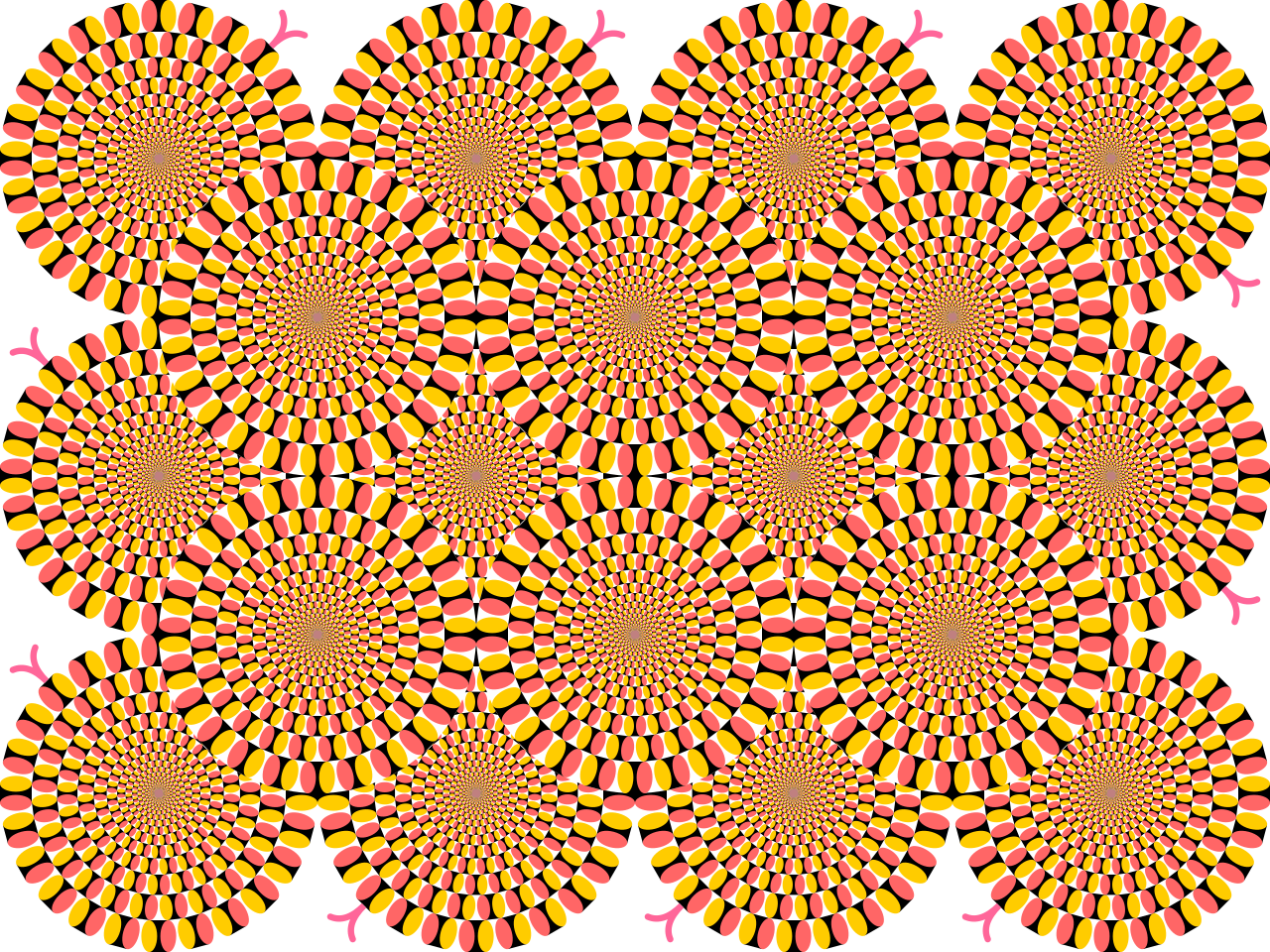 Download Peripheral Drift Illusion Rotating Snakes - Rotating Snakes ...