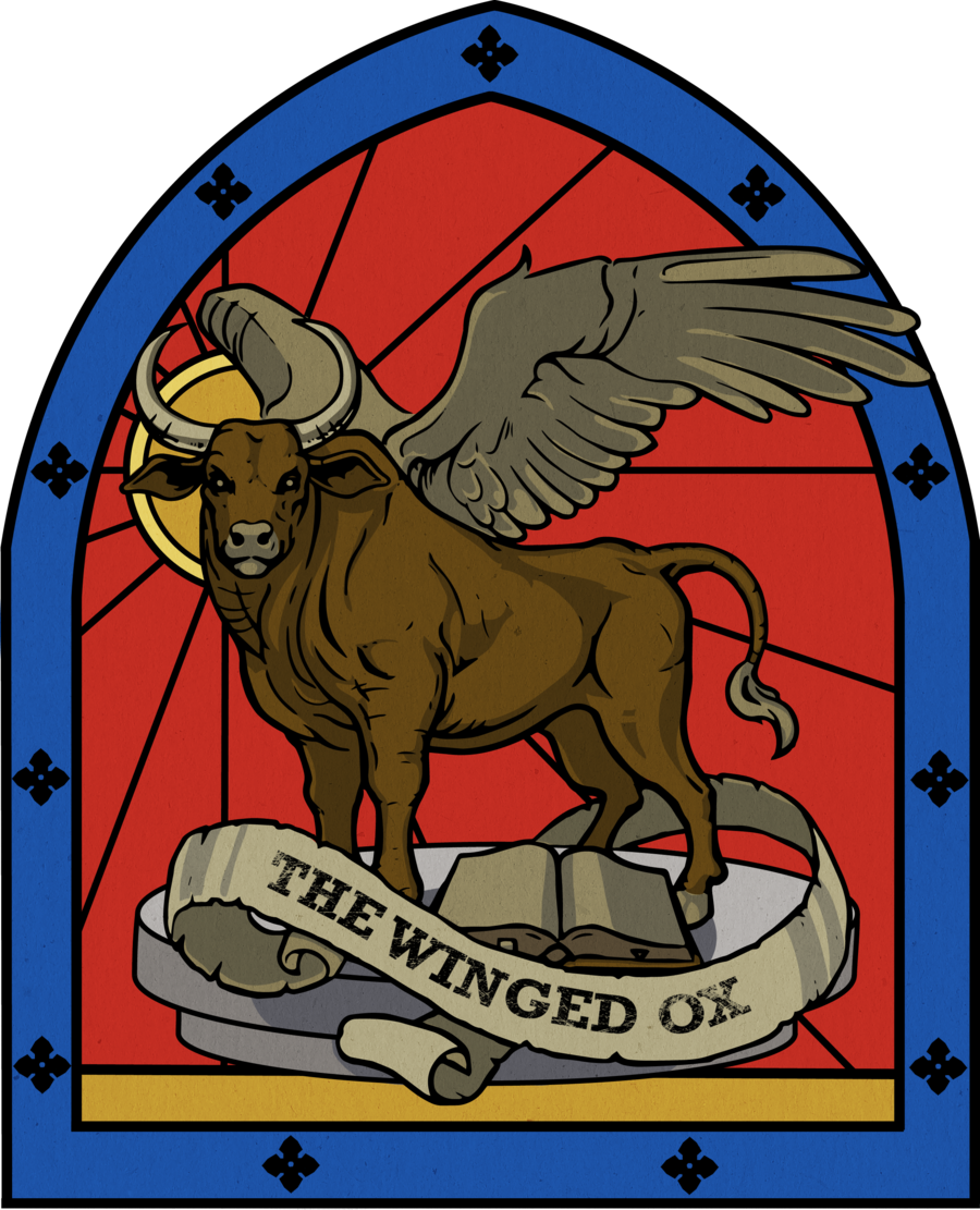 Winged Ox Clipart Saint Luke's & The Winged Ox Clip - Clipart Winged Ox - Free Transparent PNG ...